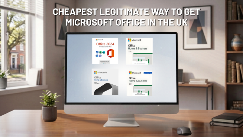 Cheapest Legitimate Way to Get Microsoft Office in the UK